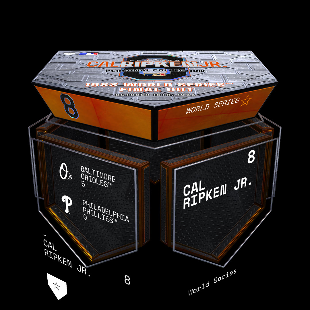 Cal Ripken Jr. - 1983 World Series Final Out - Candy