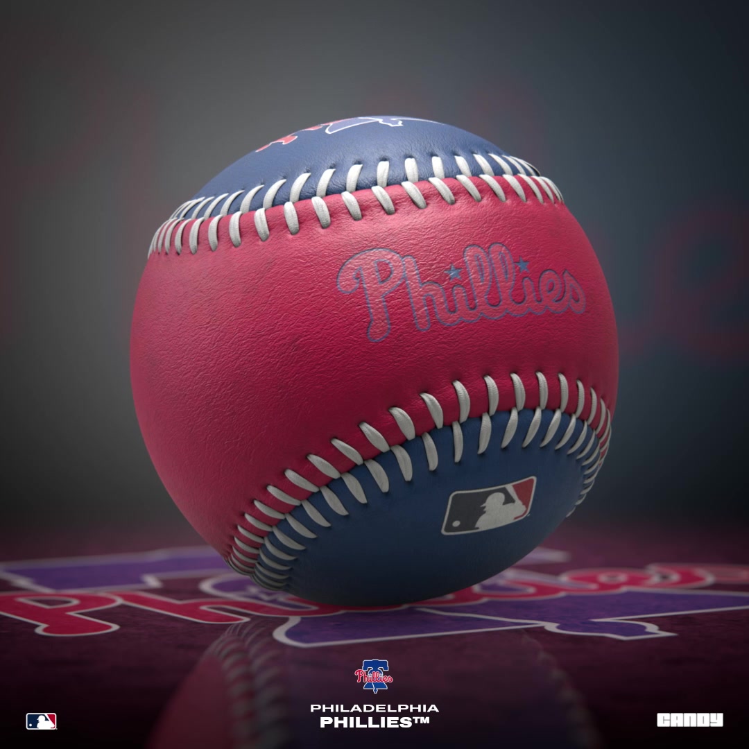 2024 Philadelphia Phillies Baseball - Candy