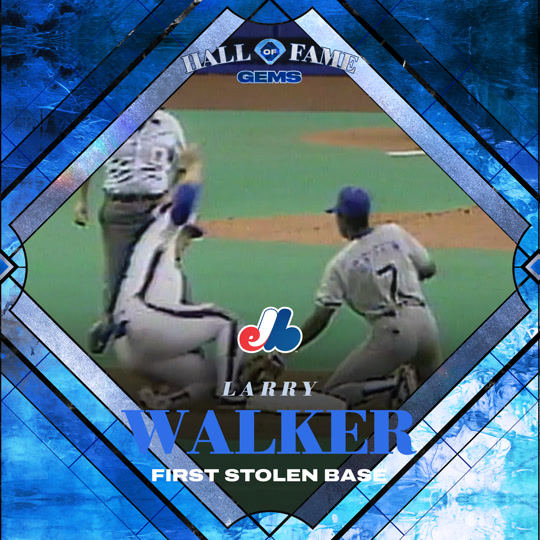 Larry Walker - Stolen Base - Candy