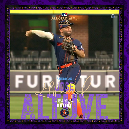 Jose Altuve - Assist - Candy
