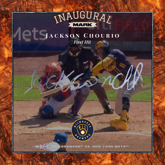 Jackson Chourio - First Hit - Candy