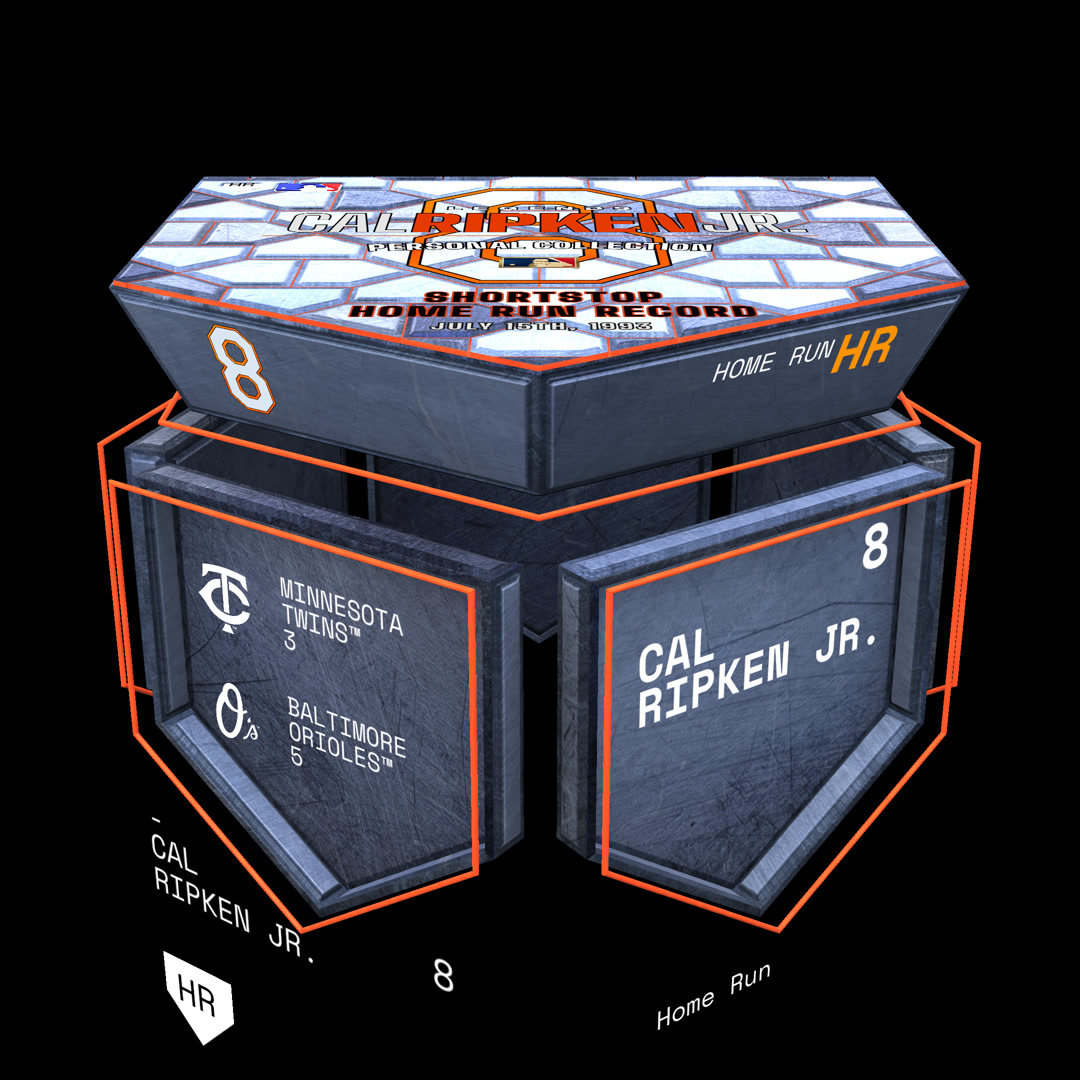 Cal Ripken Jr. - 1993 Shortstop Home Run Record Hit - Candy