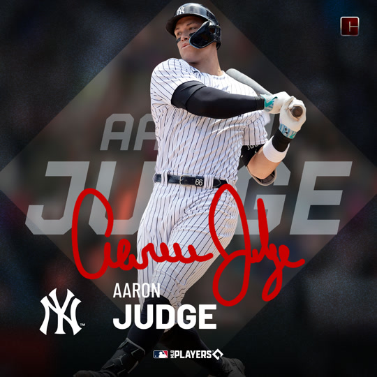 Aaron Judge- Present Insert - Candy